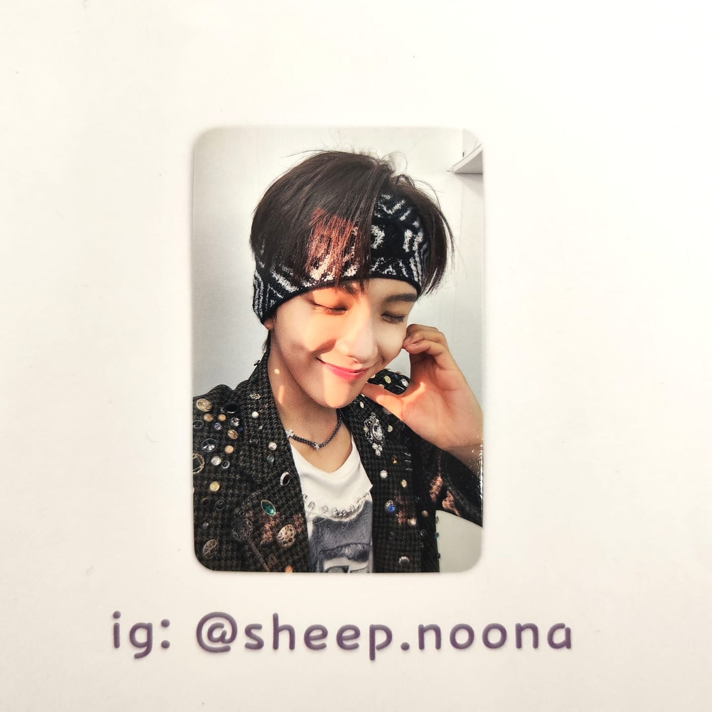 Photocards Wonhak Boynextdoor – Sheep Noona