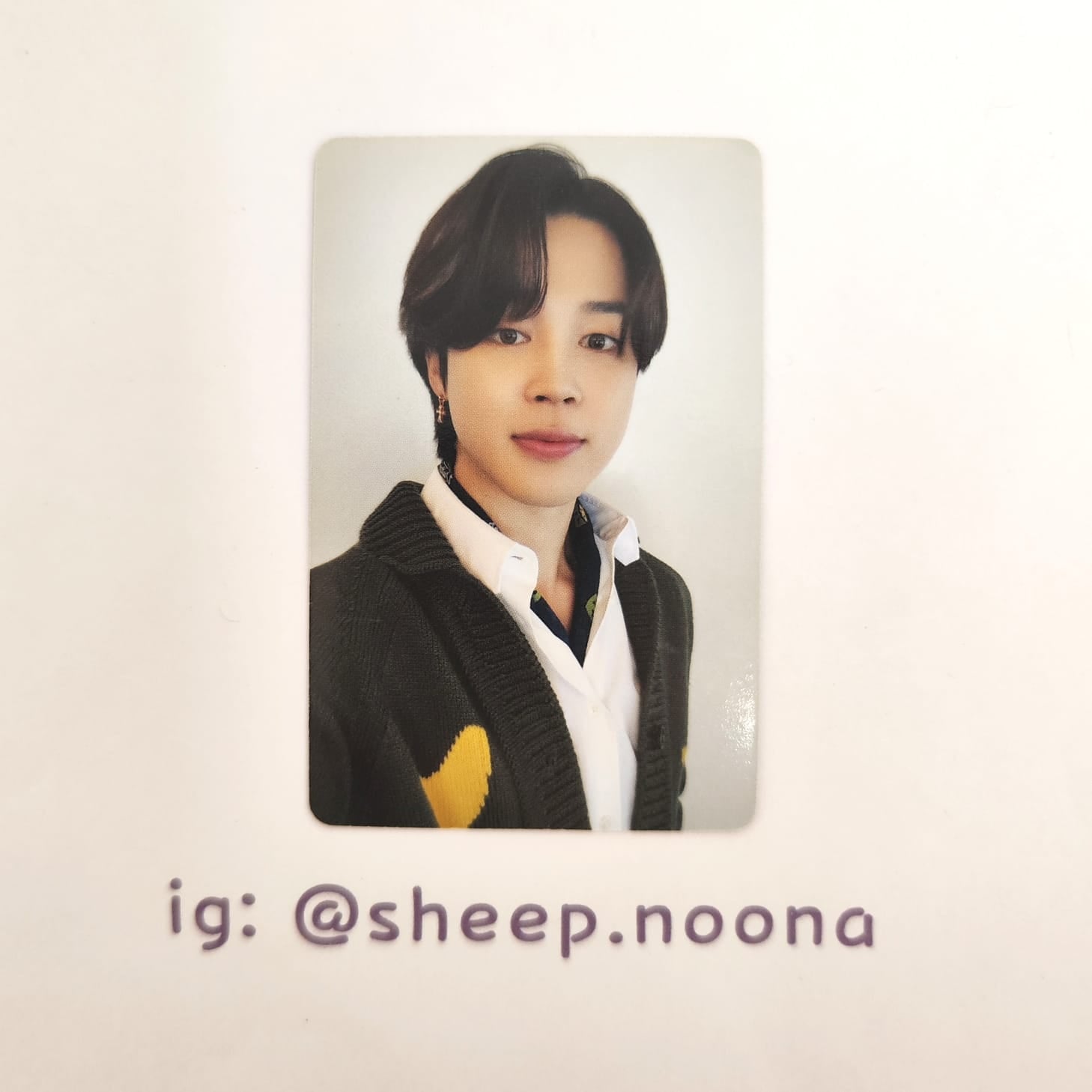 Photocards Jimin BTS – Sheep Noona