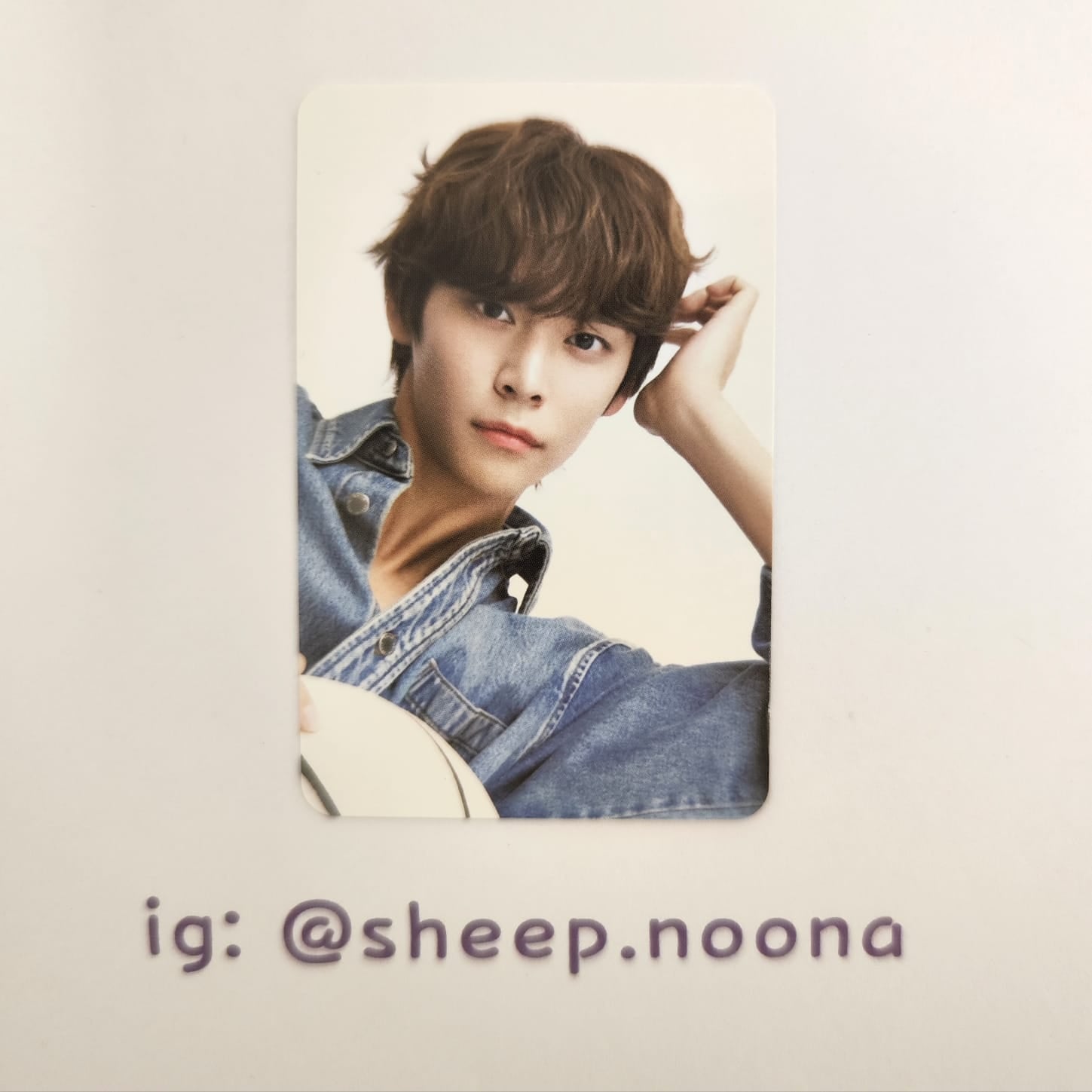 Photocards Eunseok Riize – Sheep Noona