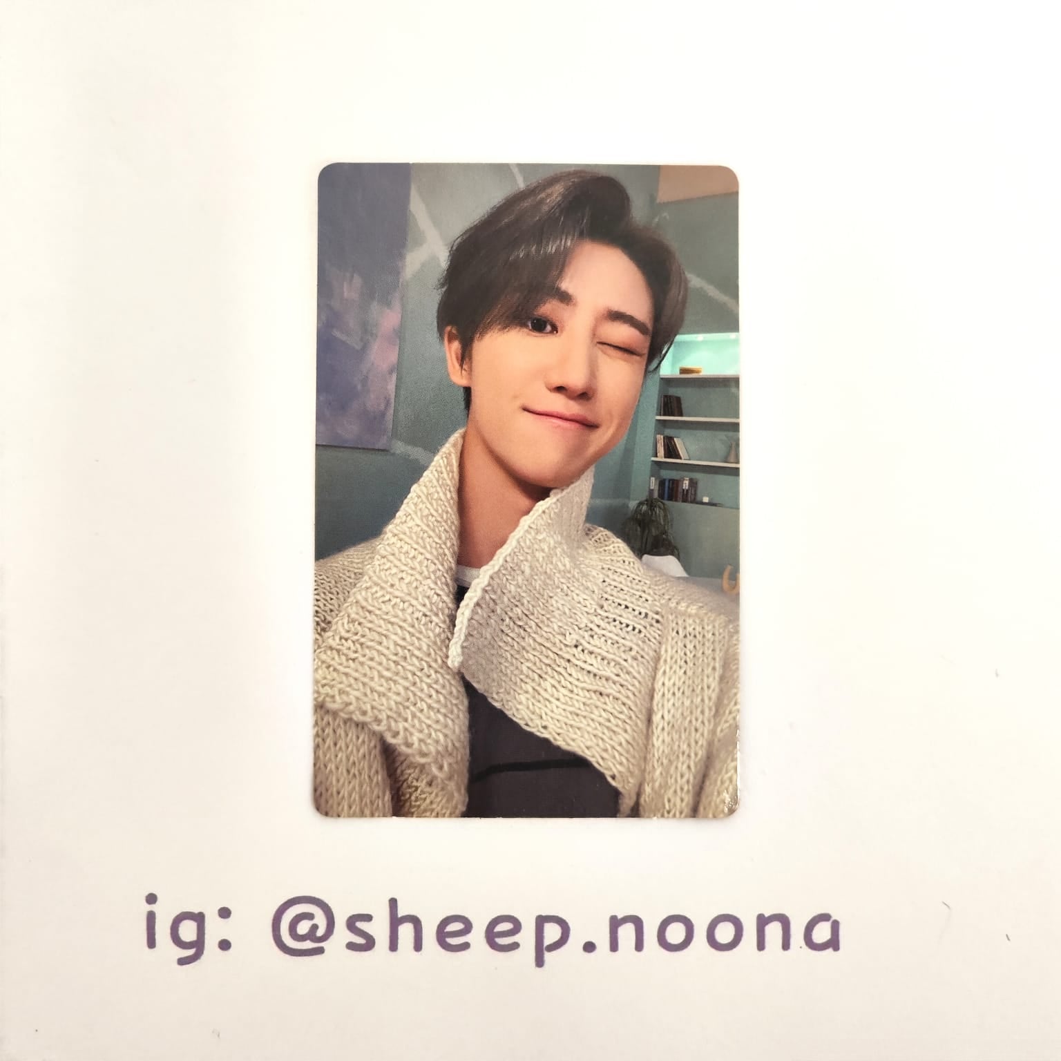 Photocards The8 Seventeen – Sheep Noona
