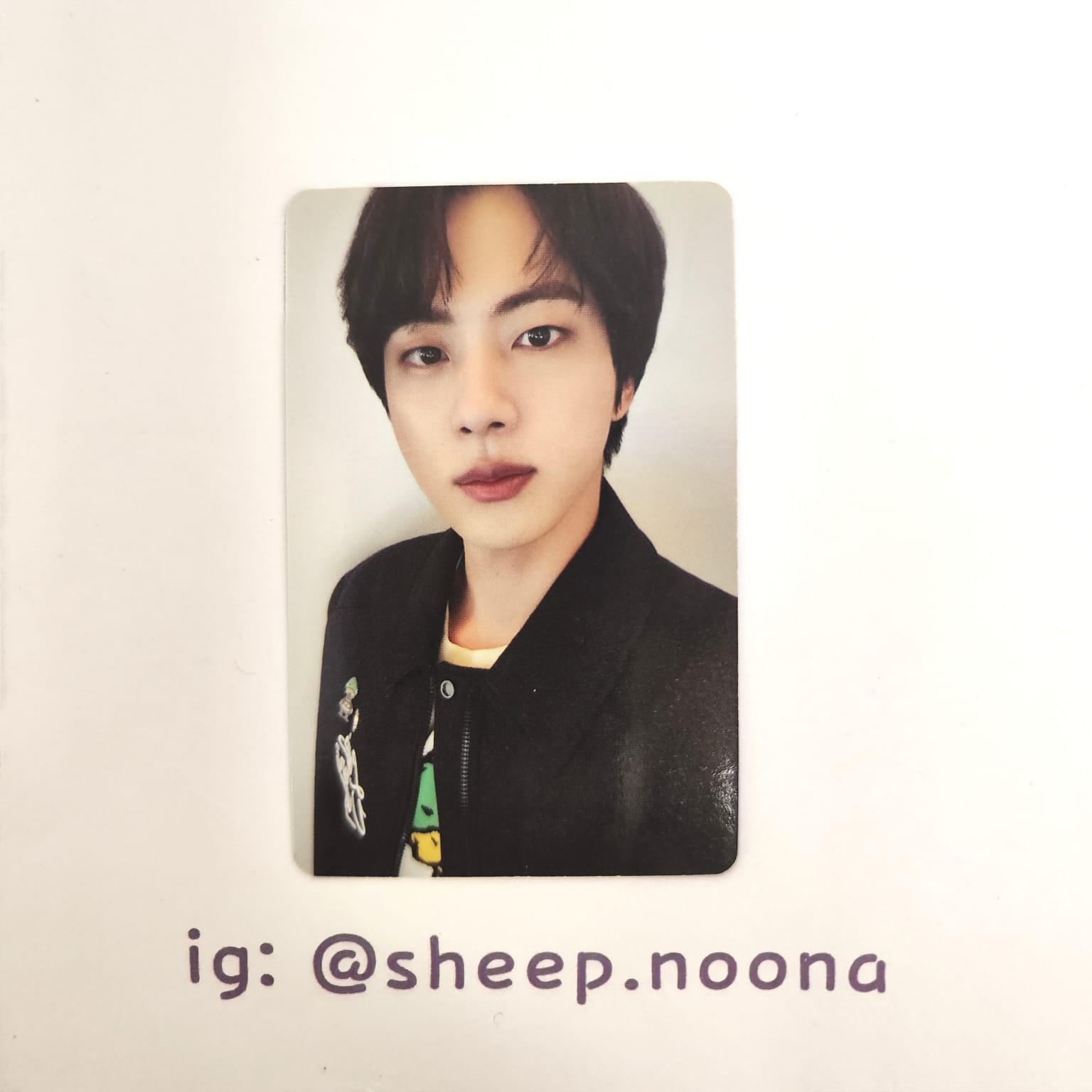 Photocards Jin BTS – Sheep Noona